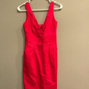 Express | Dresses | Express Hot Pink Pencil Dress Work | Poshmark